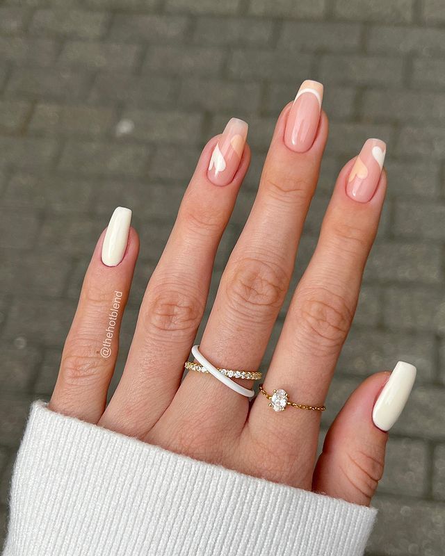 Neutral Heart Nails Pictures, Photos, and Images for Facebook, Tumblr ...