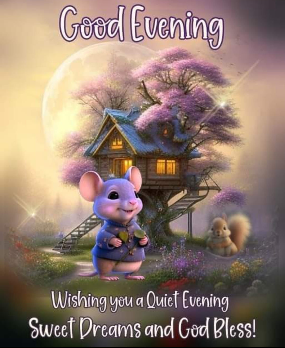 Wishing You A Quiet Evening, Sweet Dreams And God Bless Pictures ...