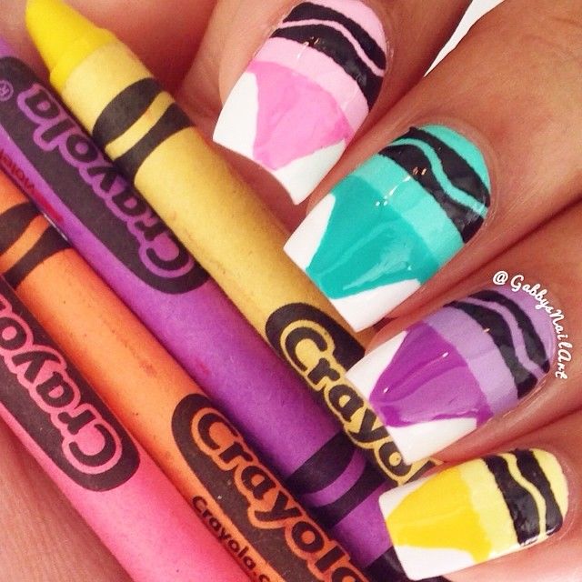 Crayola Nail Art Pictures, Photos, and Images for Facebook, Tumblr ...