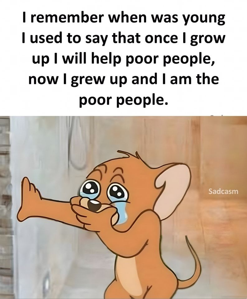 Poor People Meme