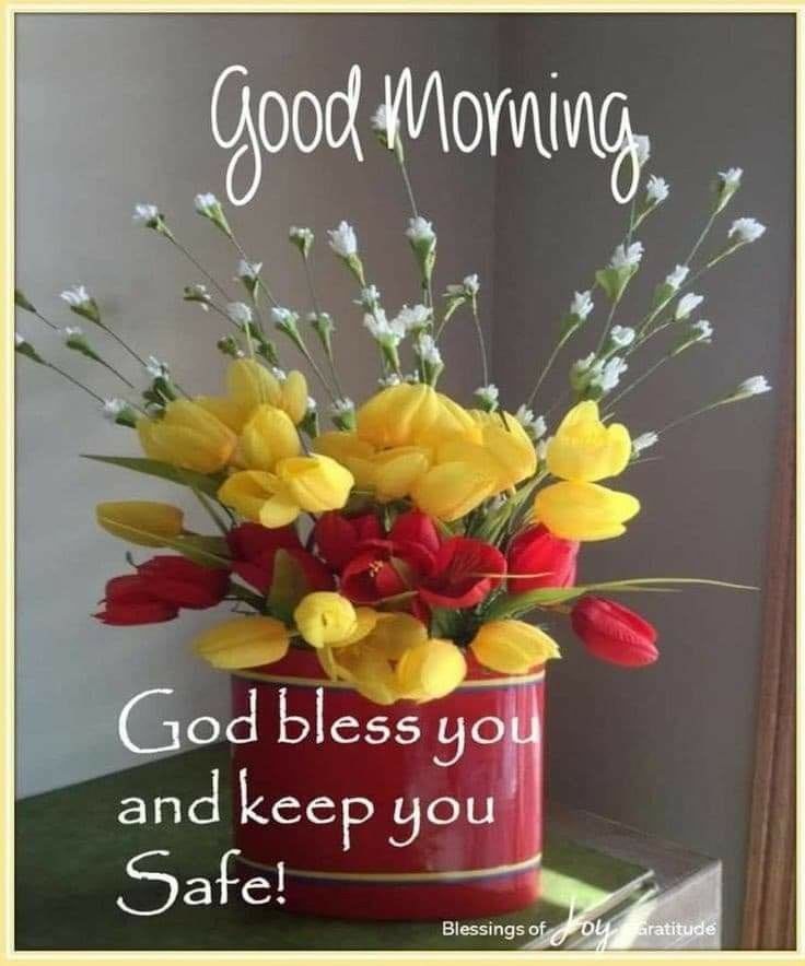 Good Morning And May God Bless & Keep You Safe Pictures, Photos, and ...