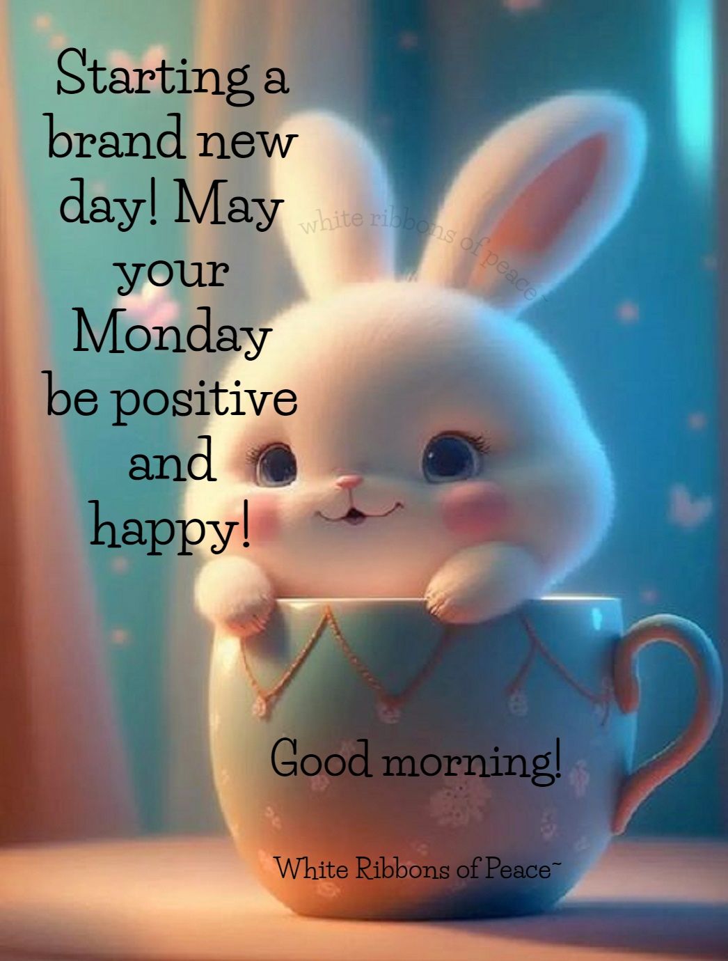 Starting A Brand New Day! May Your Monday Be Positive And Happy! Good ...