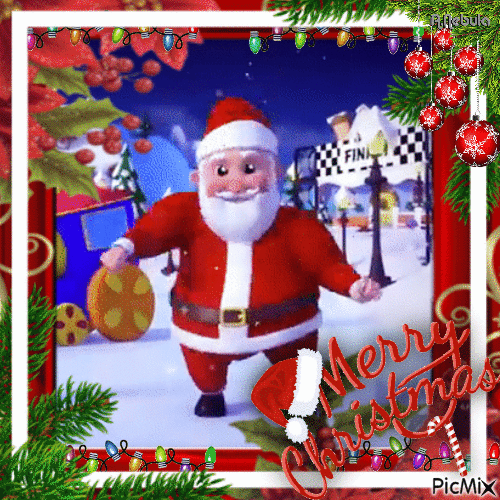 Dancing Merry Christmas Santa Pictures, Photos, and Images for Facebook ...