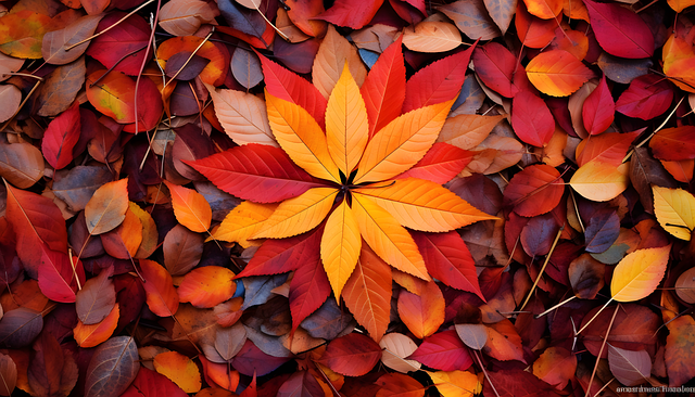 Fall Leaf Pattern Pictures, Photos, and Images for Facebook, Tumblr ...