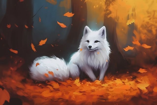 White Fox In Autumn Forest Pictures, Photos, and Images for Facebook ...