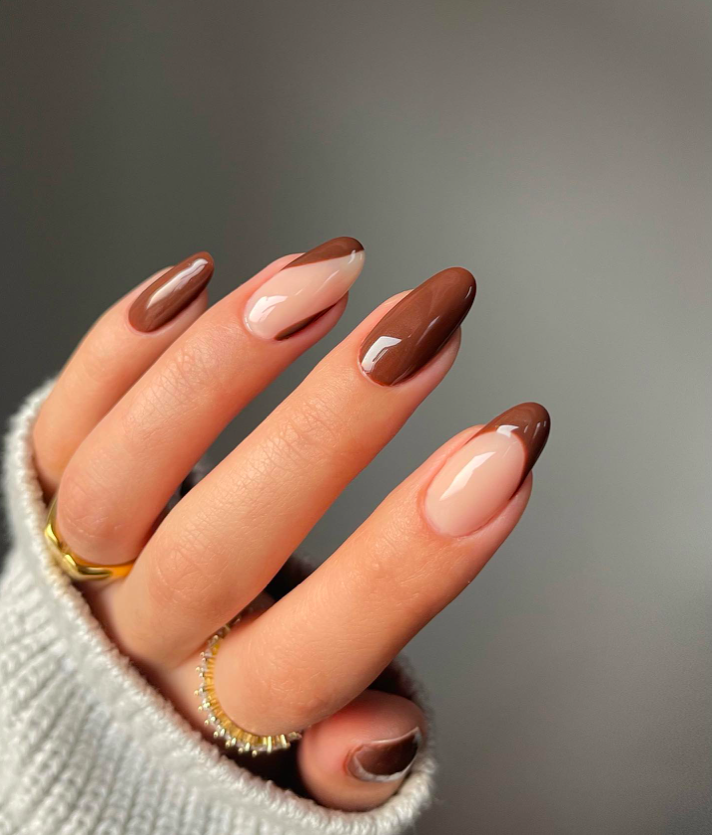 Beautiful Autumn Brown Nails Pictures, Photos, and Images for Facebook ...