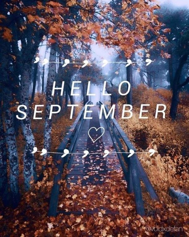 Hello September With Autumn Leaves Pictures, Photos, and Images for ...