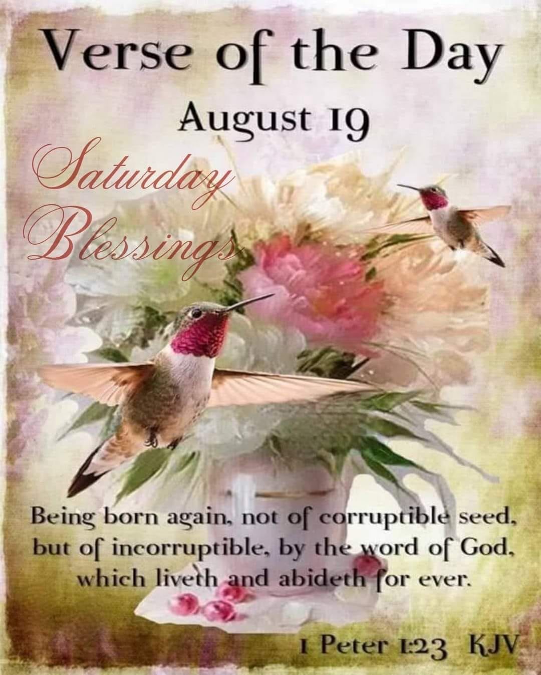 August 19 Saturday Blessing Pictures, Photos, and Images for Facebook ...