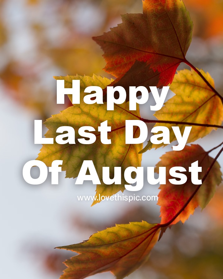Autumn Leaves - Happy Last Day Of August Pictures, Photos, and Images ...