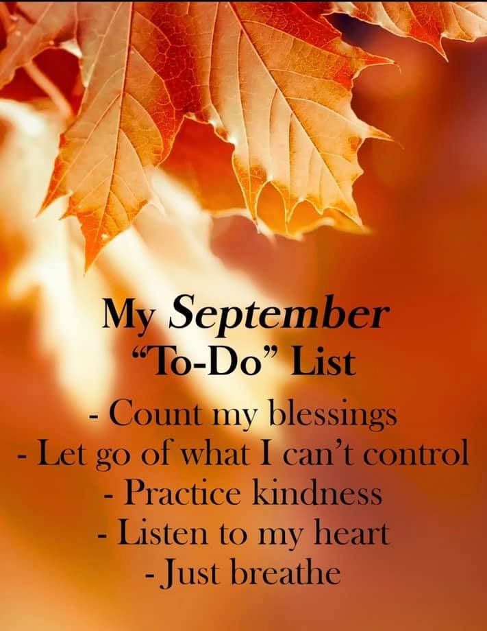 My September To Do List Pictures, Photos, and Images for Facebook ...