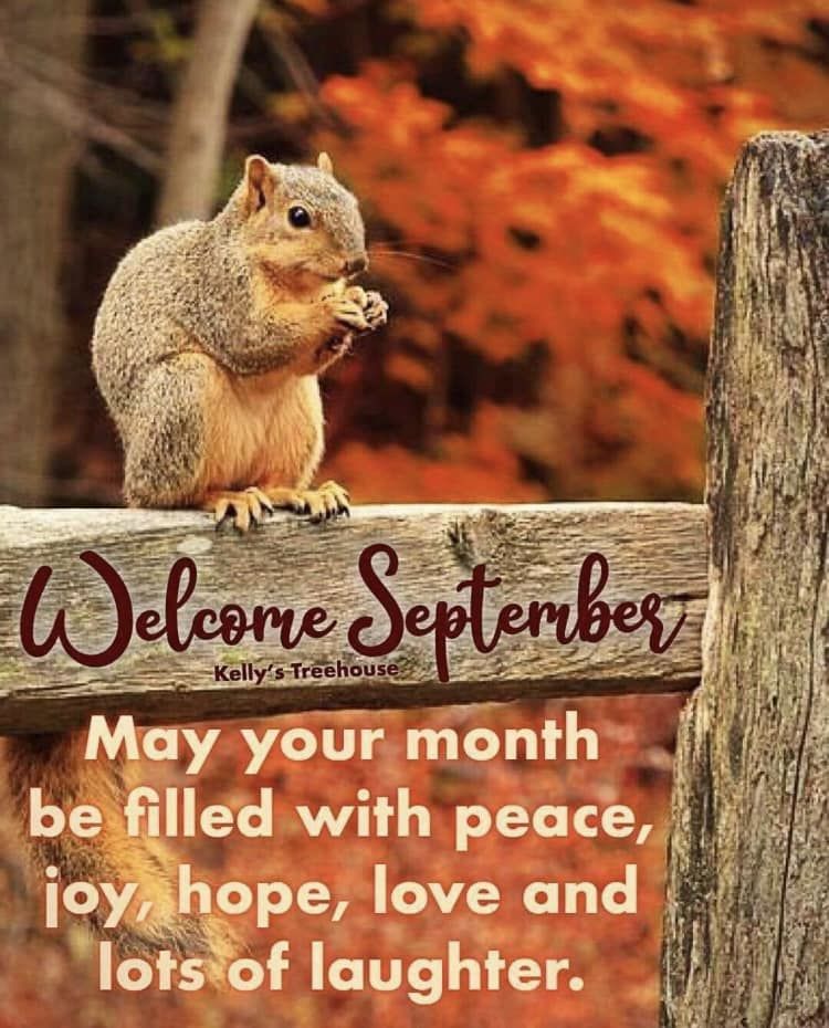 Welcome September: May Your Month Be Filled With Peace, Joy, Hope, Love ...