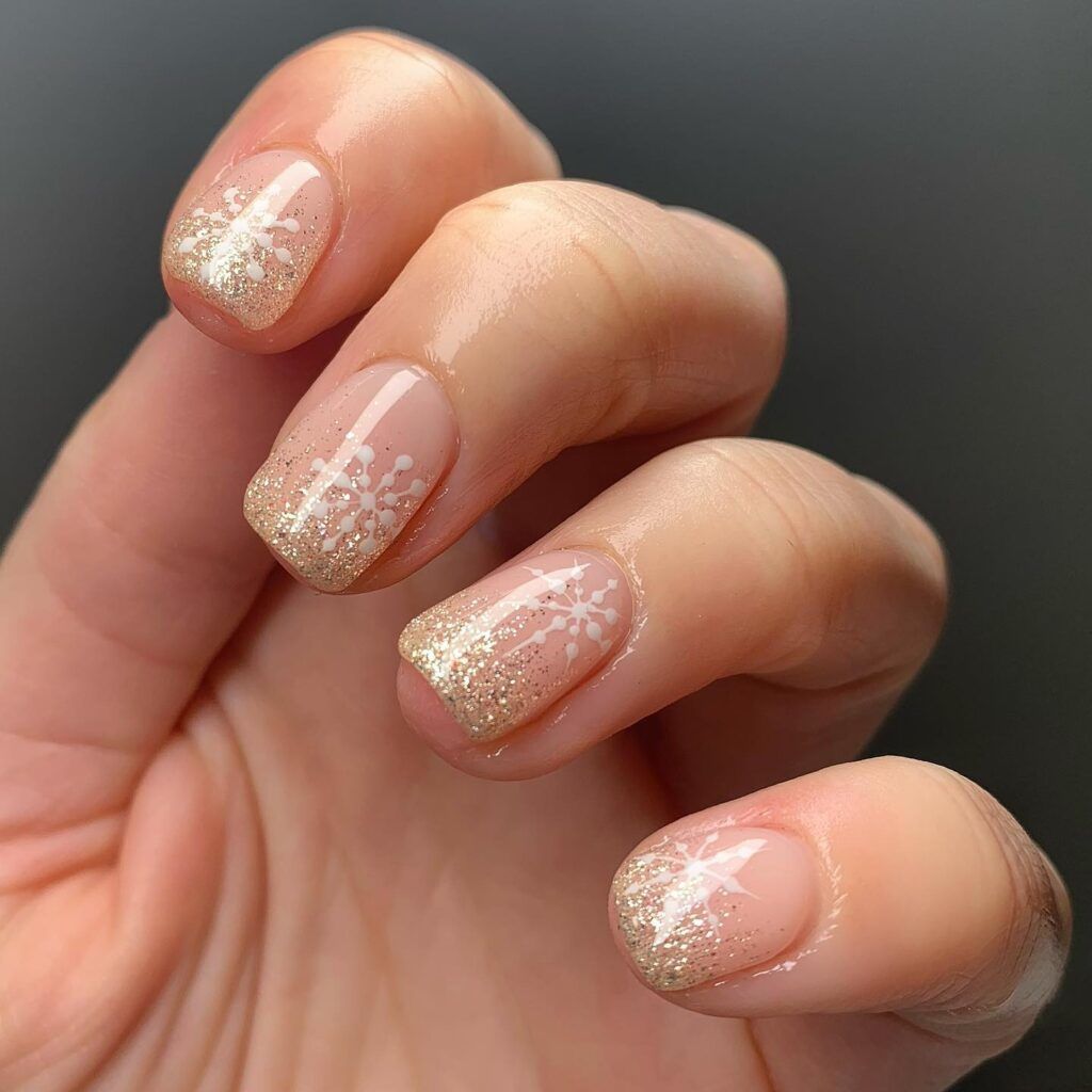 Short Gold Glitter Nails Pictures, Photos, and Images for Facebook ...