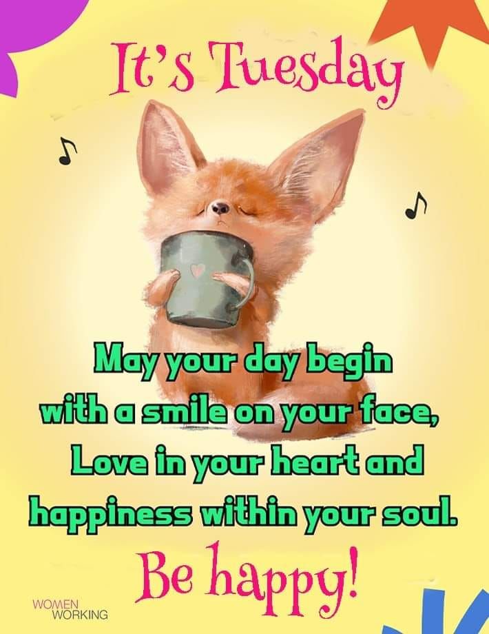 It's Tuesday, Be Happy! Pictures, Photos, and Images for Facebook ...