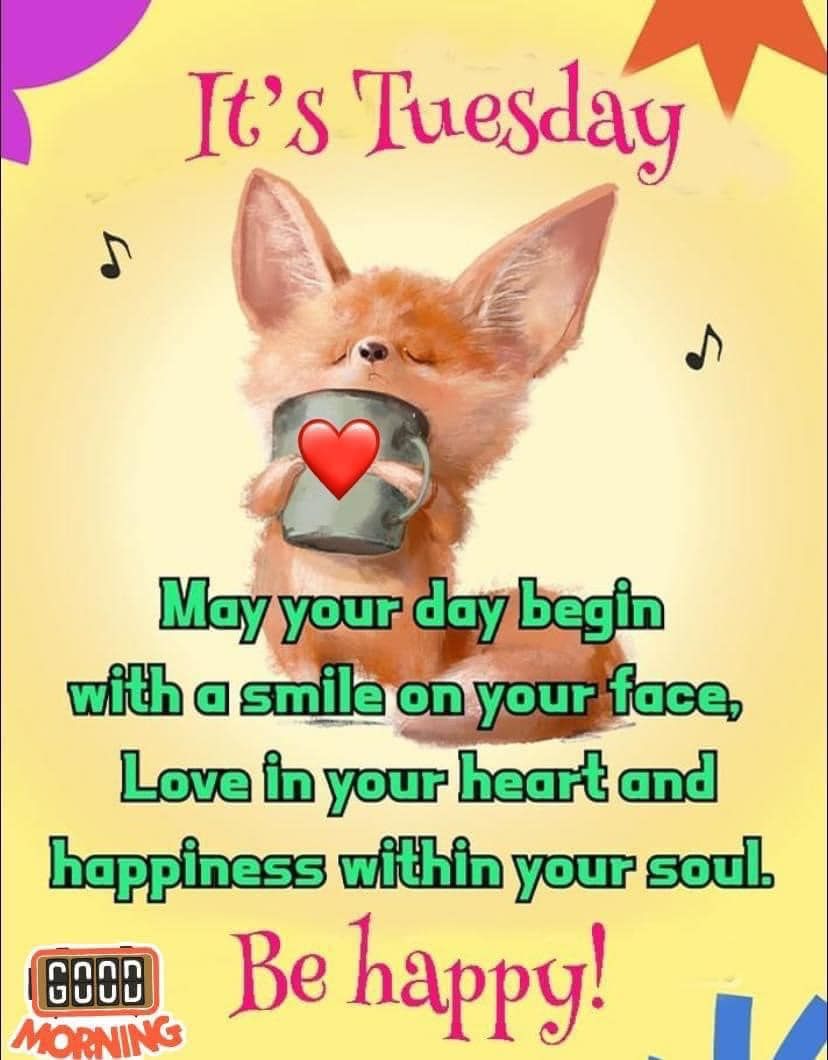 It's Tuesday. Begin It With A Smile Pictures, Photos, and Images for ...