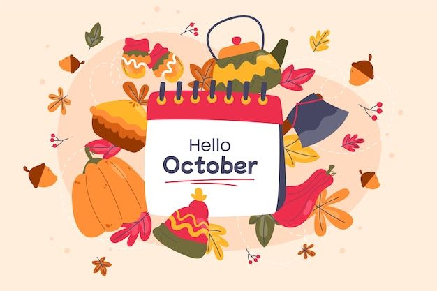 Hello October Calendar Pictures, Photos, and Images for Facebook ...