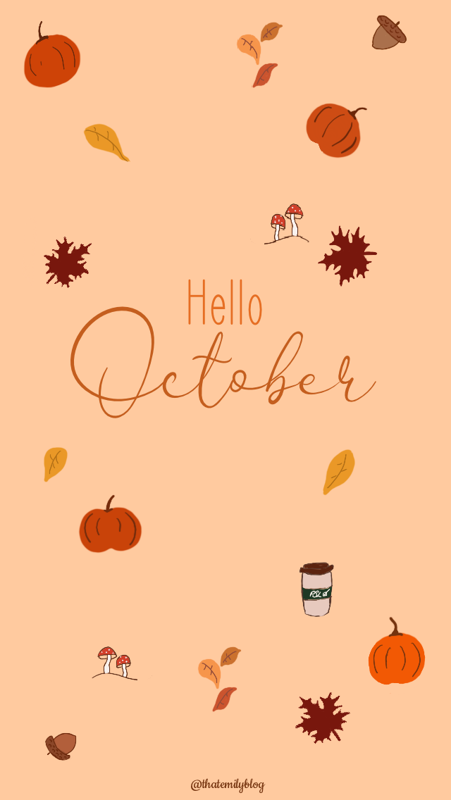 Fall Themed Hello October Wallpaper Pictures, Photos, and Images for ...