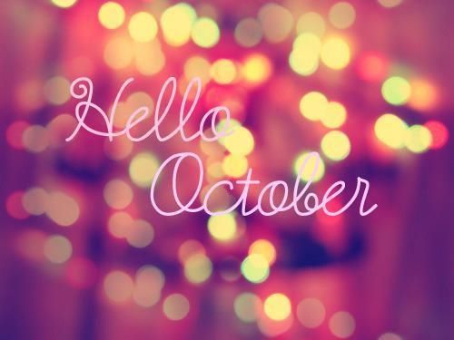 Hello October With Bokeh Lights Pictures, Photos, and Images for ...