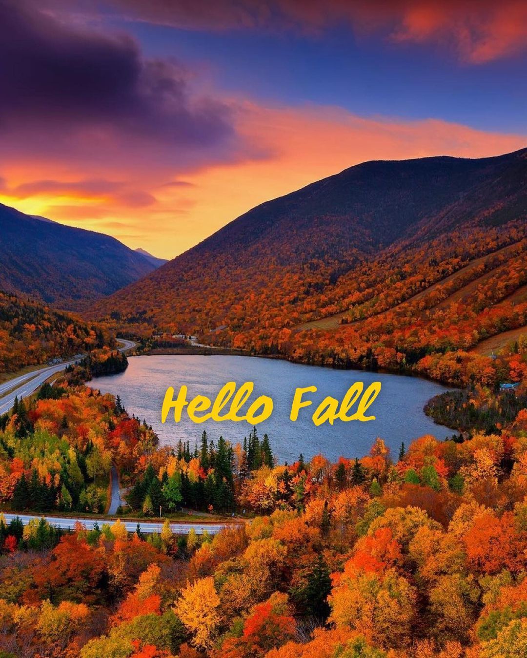 Hello Fall Mountains Pictures, Photos, and Images for Facebook, Tumblr ...