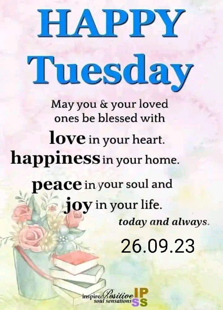 Love, Happiness, Peace And Joy For A Happy Tuesday Pictures, Photos ...