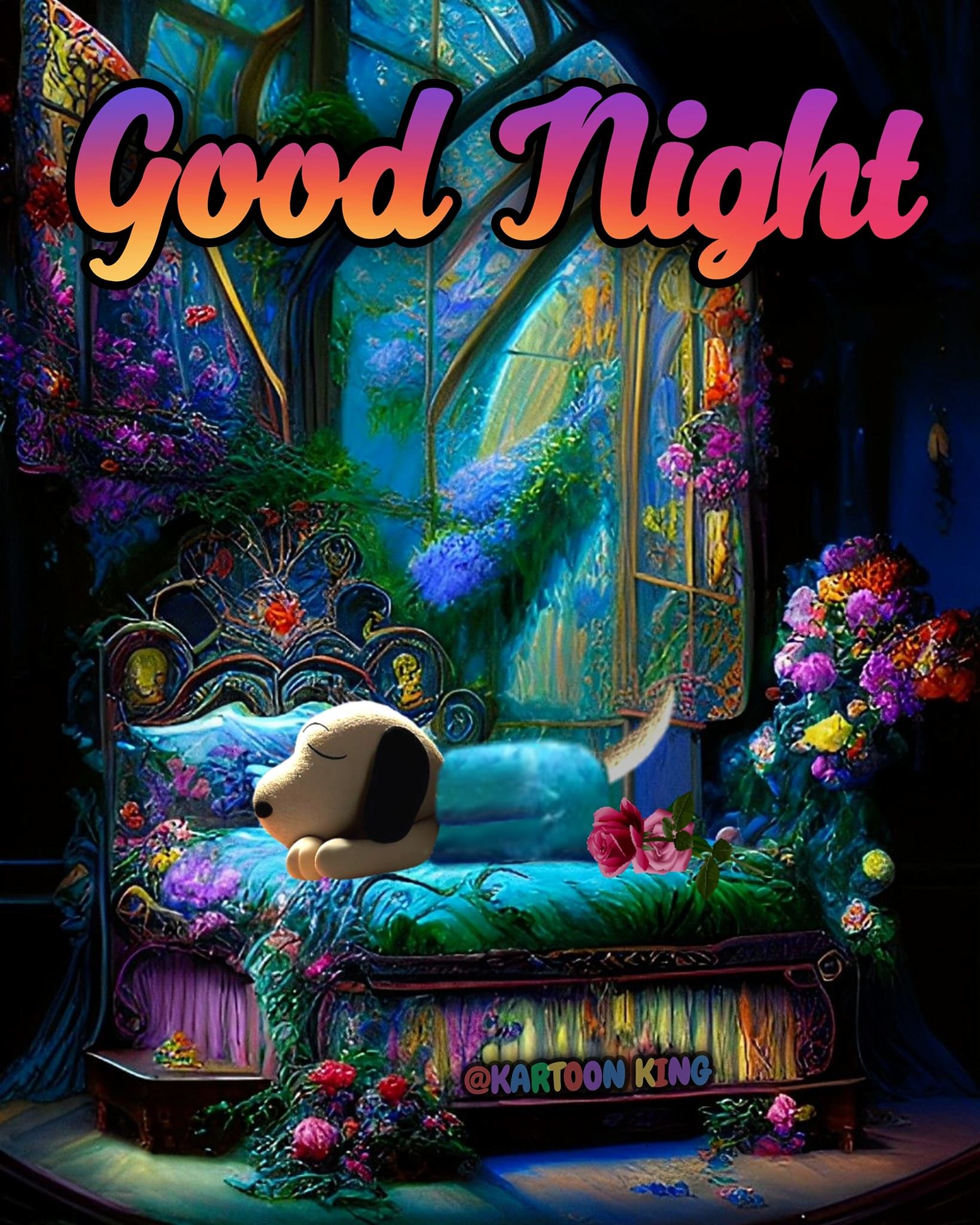 Sleeping Snoopy Good Night Greeting Pictures, Photos, and Images for ...