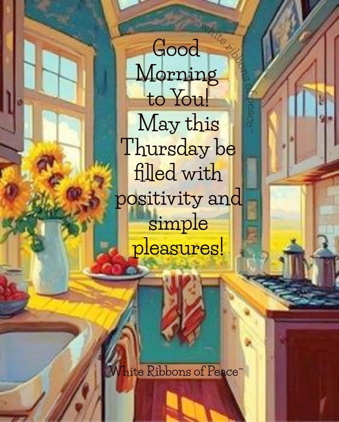 Good Morning To You! May This Thursday Be Filled With Positivity And ...