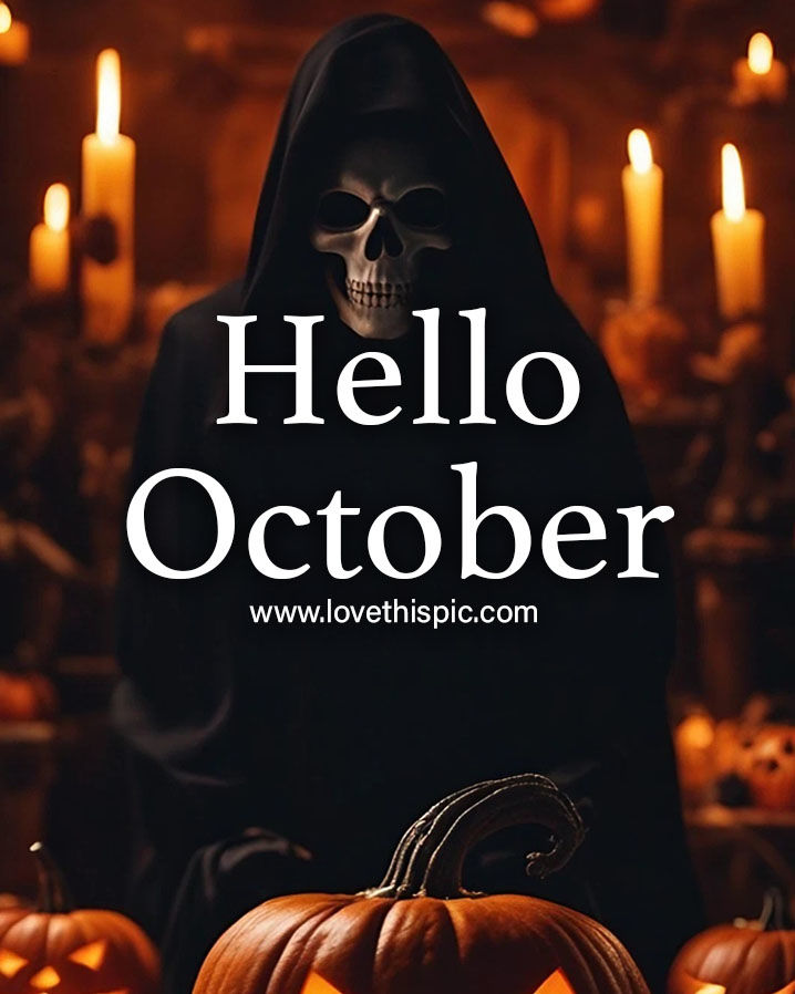 Hello October Grim Reaper Quote Pictures, Photos, and Images for ...