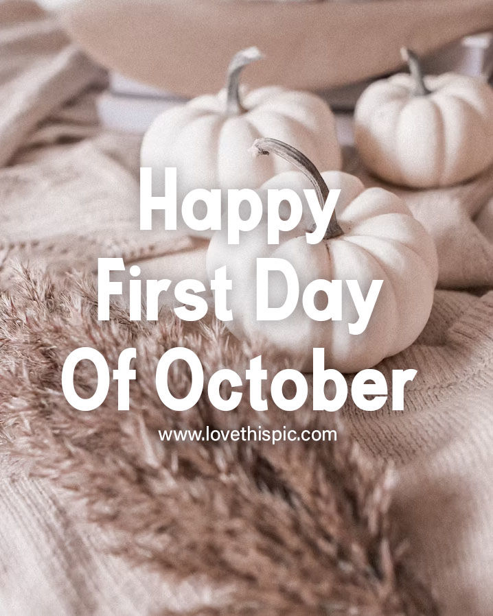 White Pumpkin - Happy First Day Of October Pictures, Photos, and Images ...