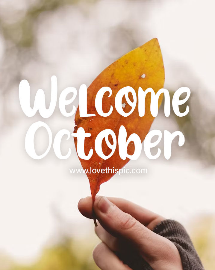 Fall Leaf Welcome October Message Pictures, Photos, and Images for ...