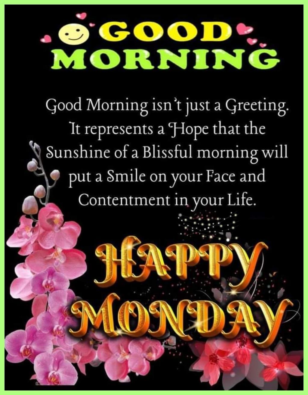 Blessed Day Everyone, Let It Be A Wonderful Start Of A Great New Week ...