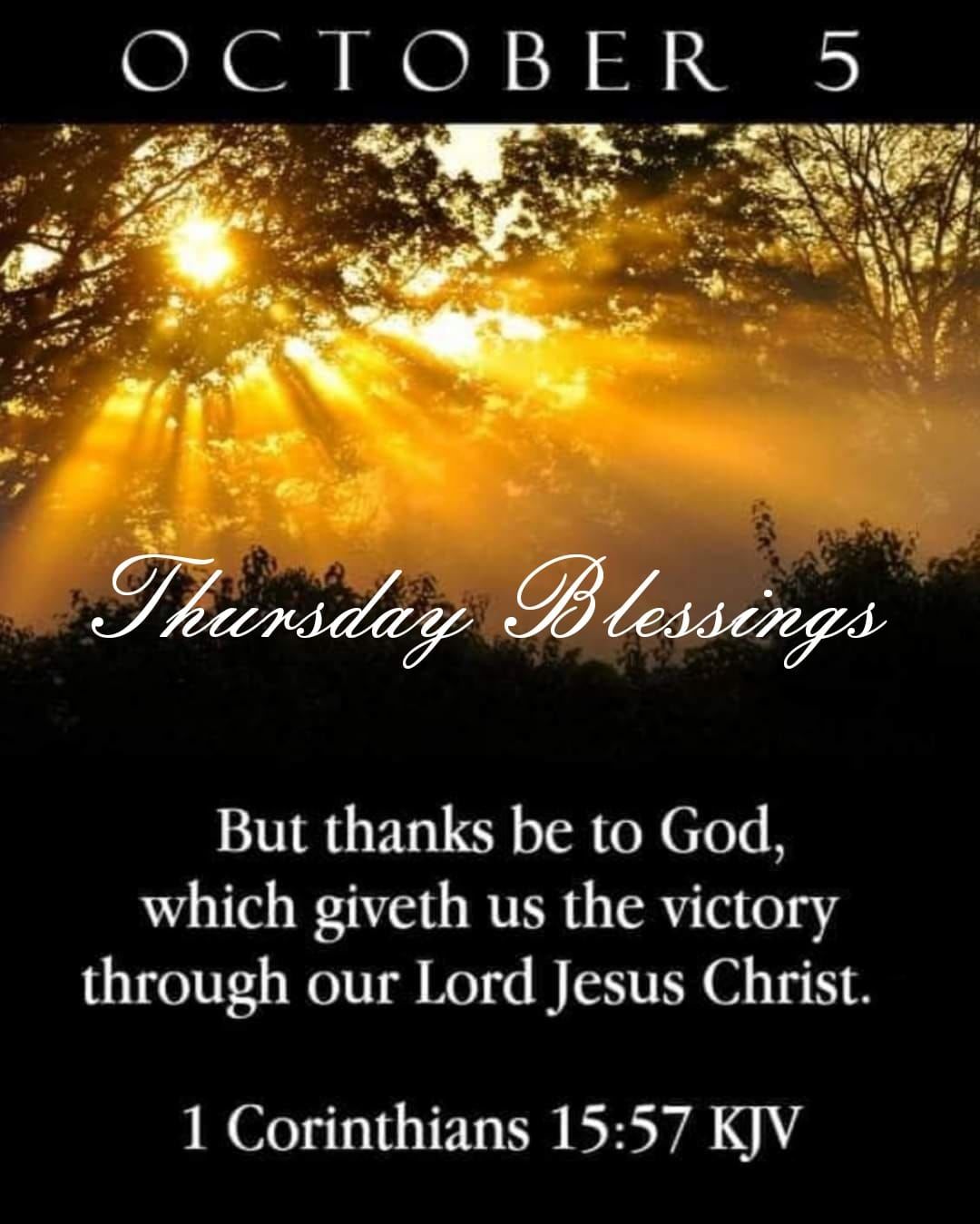 October 5, Thursday Blessings Pictures, Photos, and Images for Facebook ...