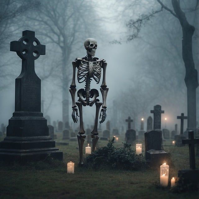 Skeleton In Graveyard Pictures, Photos, and Images for Facebook, Tumblr ...