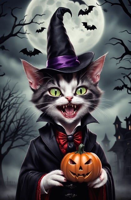 Vampire Kitty Pictures, Photos, and Images for Facebook, Tumblr ...