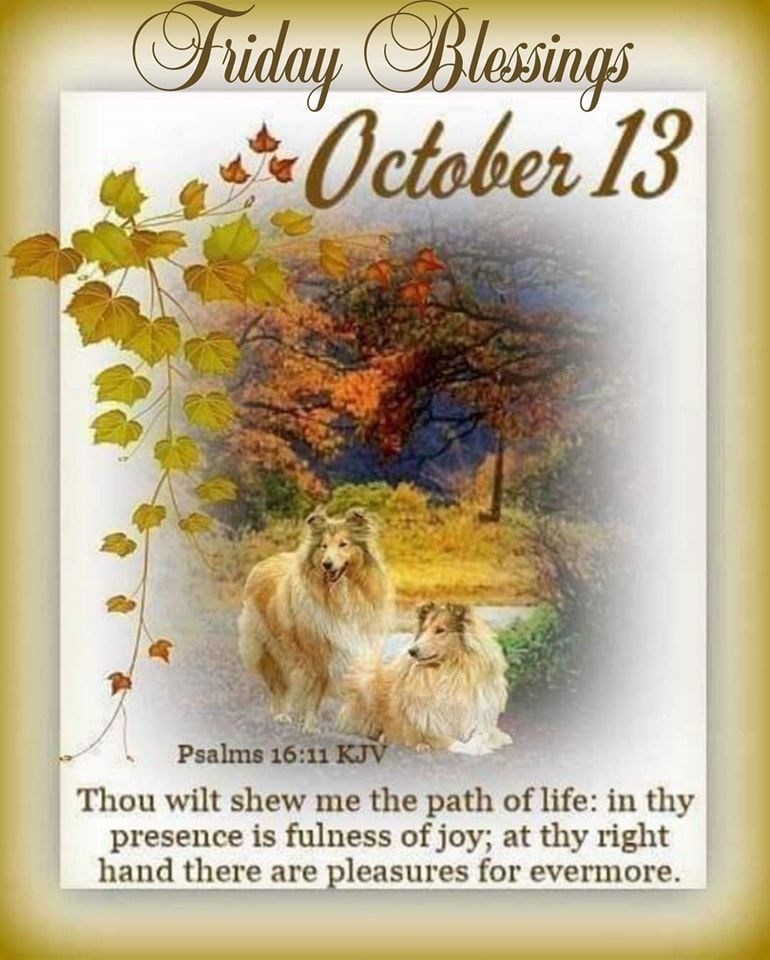 Friday Blessings, October 13 Pictures, Photos, and Images for Facebook ...