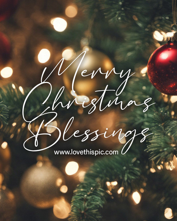 Merry Christmas Blessings Pictures, Photos, and Images for Facebook ...