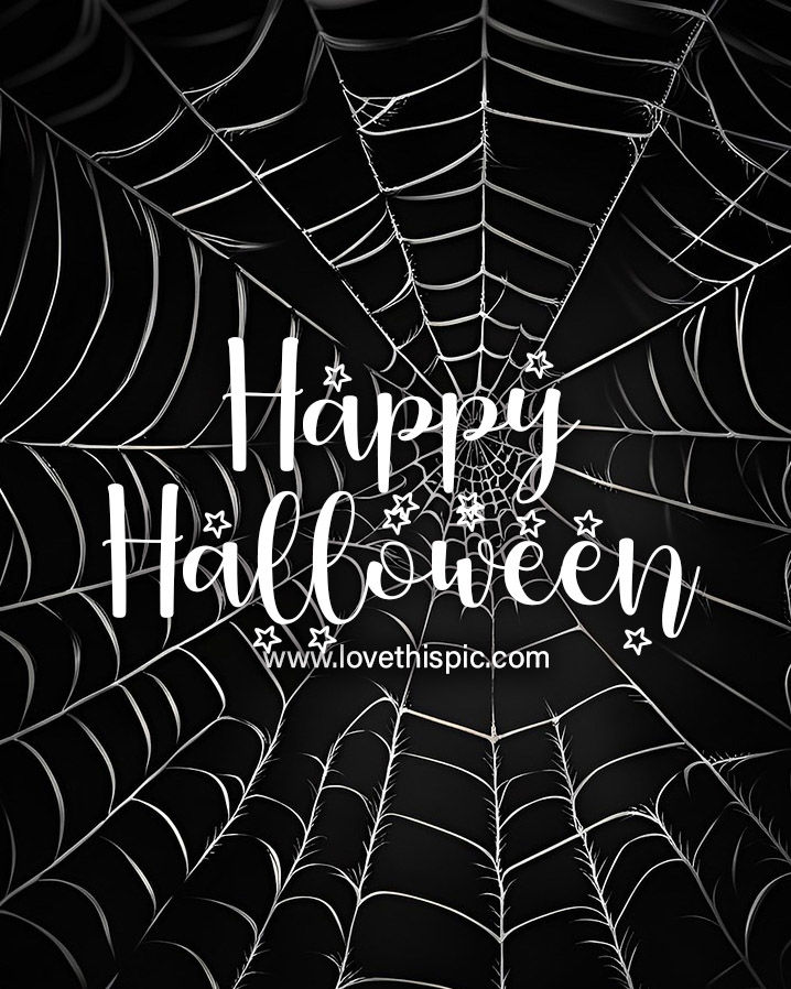 Ai Spider Web - Happy Halloween Greeting Pictures, Photos, and Images ...