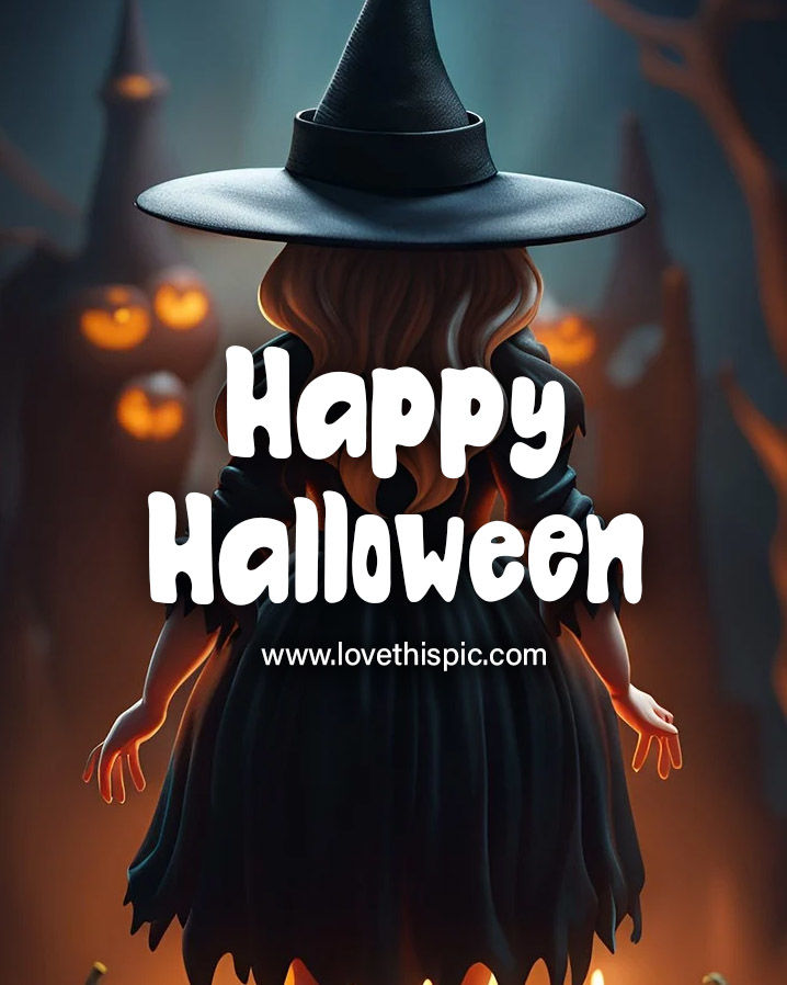 Happy Halloween Witch Greeting Pictures, Photos, and Images for ...