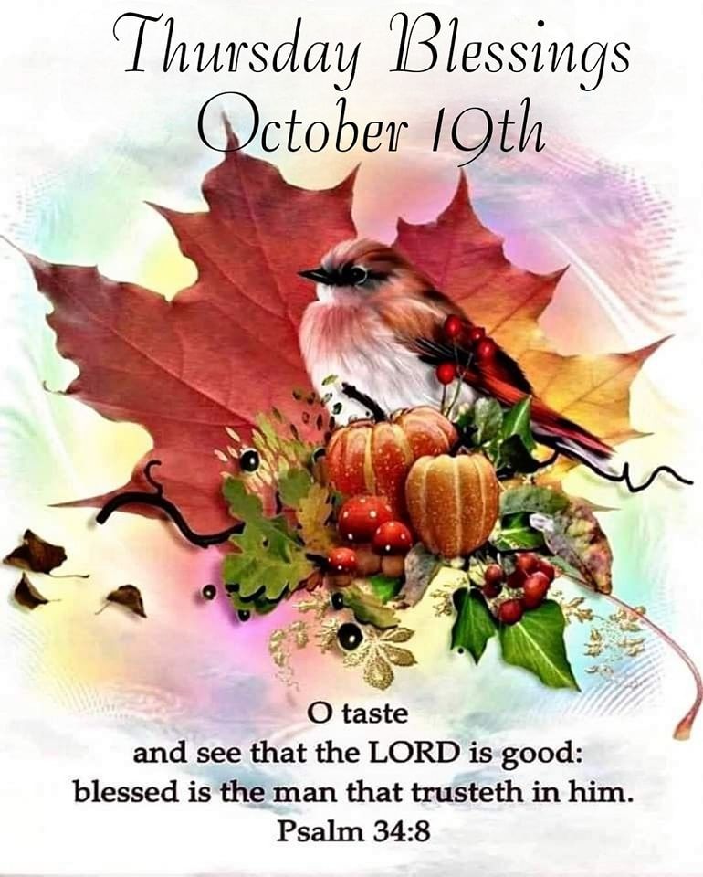 Thursday Blessings For October 19th Pictures, Photos, and Images for ...