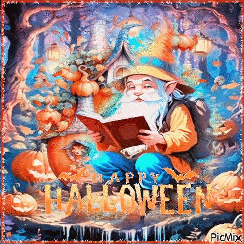 Happy Halloween Gnome Gif Pictures, Photos, and Images for Facebook ...