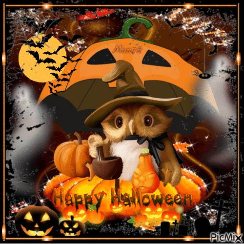 Happy Halloween Owl Gif Pictures, Photos, and Images for Facebook ...