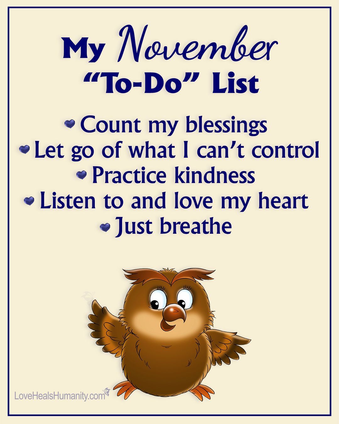 My November "To-Do" List Pictures, Photos, and Images for Facebook ...