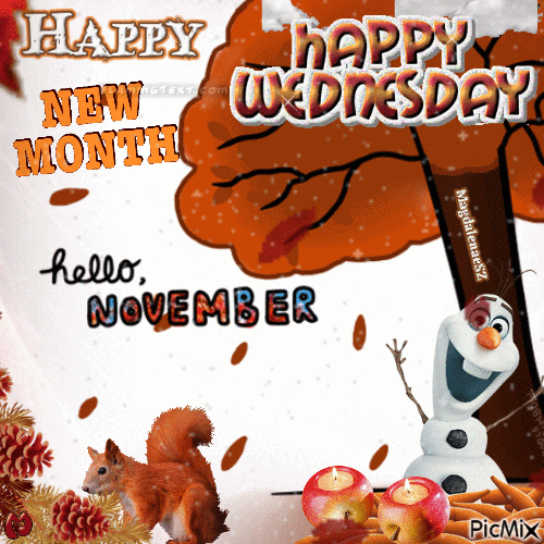 Happy New Month And Happy Wednesday. Hello November Pictures, Photos ...
