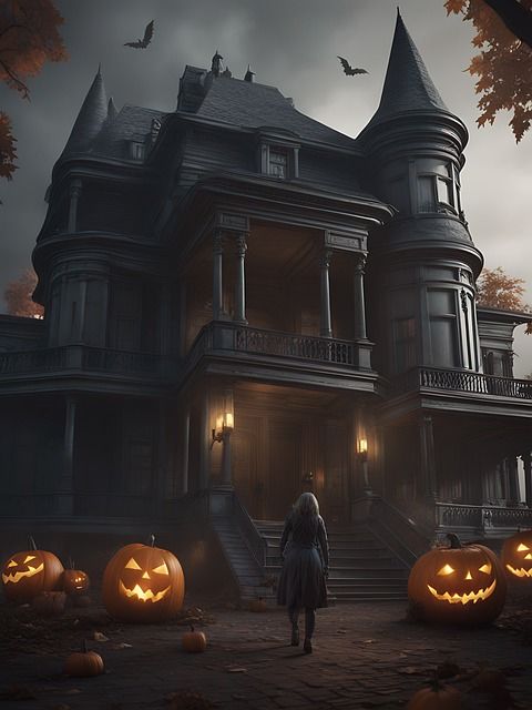 Girl Outside Haunted House Pictures, Photos, and Images for Facebook ...