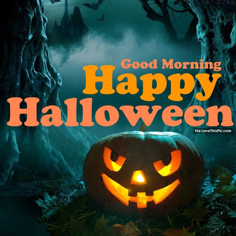Scary Jack O Lantern - Good Morning, Happy Halloween Pictures, Photos ...