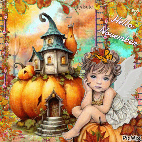 Hello November Angel Gif Pictures, Photos, and Images for Facebook ...