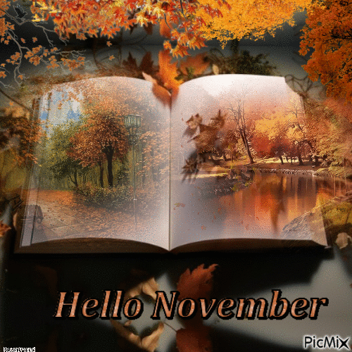 Hello November Fall Book Pictures, Photos, and Images for Facebook ...