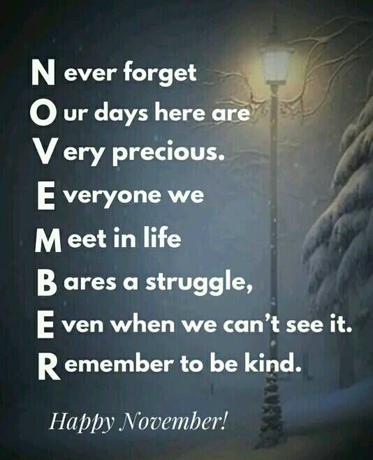 Happy November Pictures, Photos, and Images for Facebook, Tumblr ...