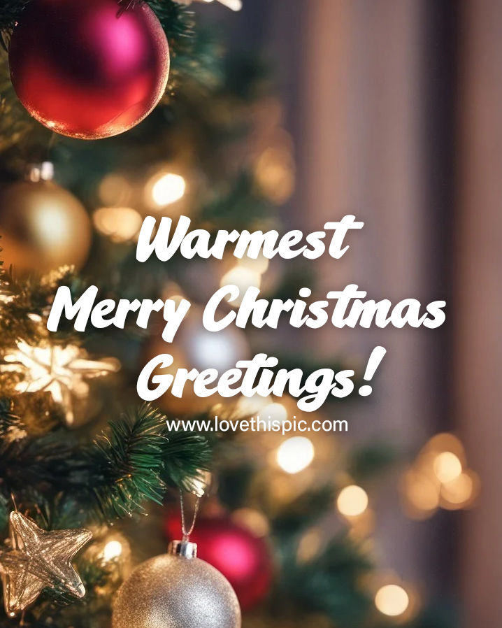 Warmest Merry Christmas Greetings! Pictures, Photos, and Images for ...