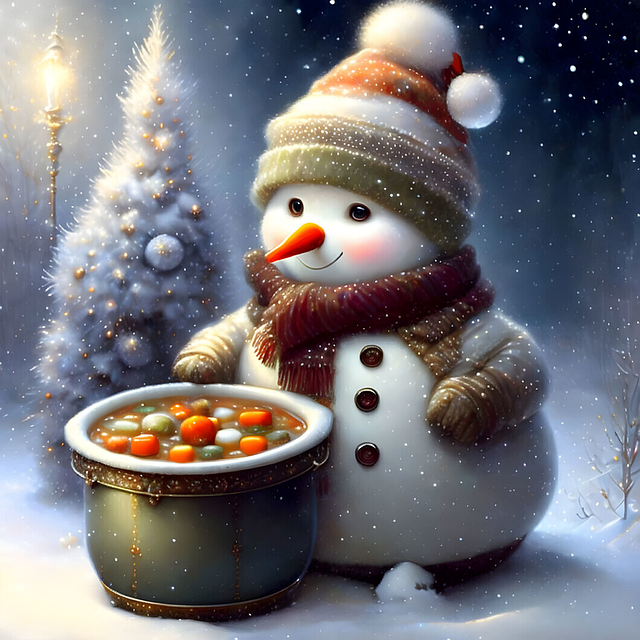 Snowman With Soup Pictures, Photos, and Images for Facebook, Tumblr ...