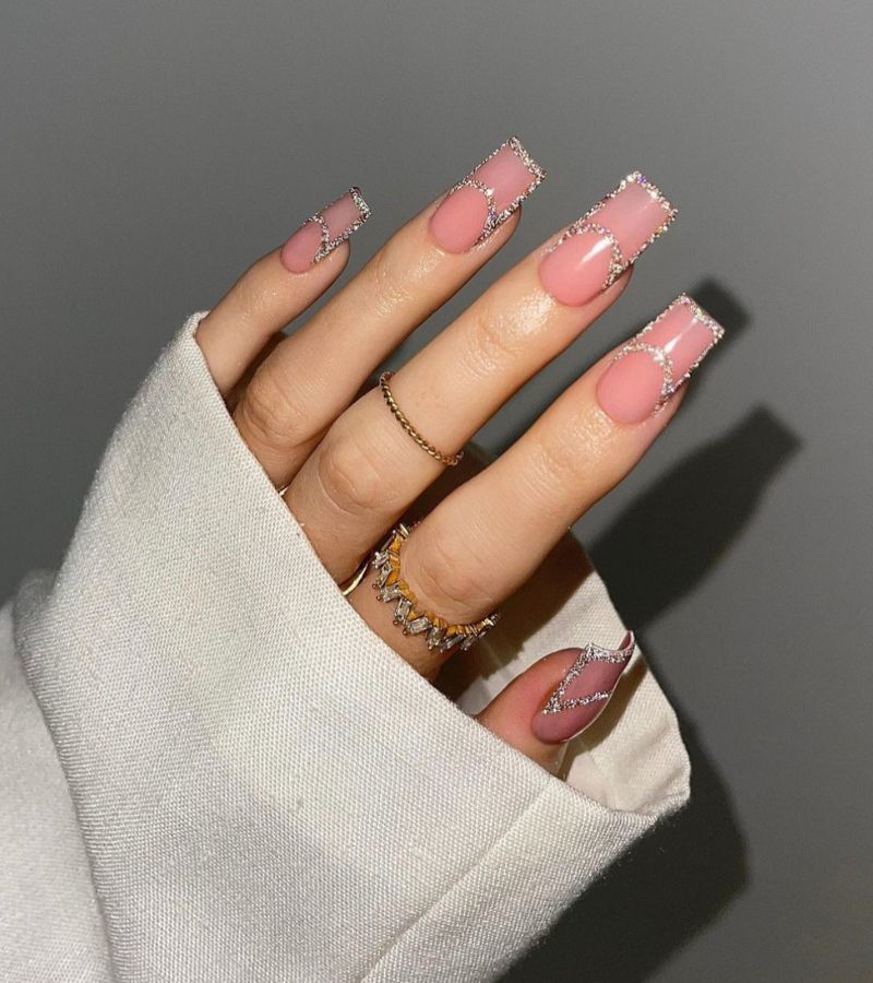 Starlight Pink New Years Eve Nails Pictures, Photos, and Images for ...