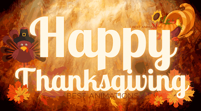 Falling Leaves - Happy Thanksgiving Gif Pictures, Photos, and Images ...